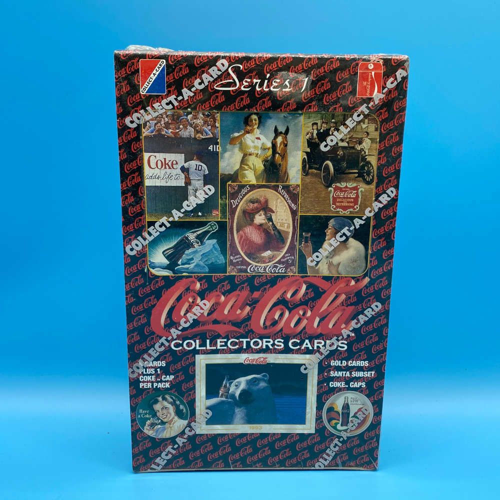 Coca Cola Series 1 Collectors Cards Box – Collect-A-Card (1993 ...