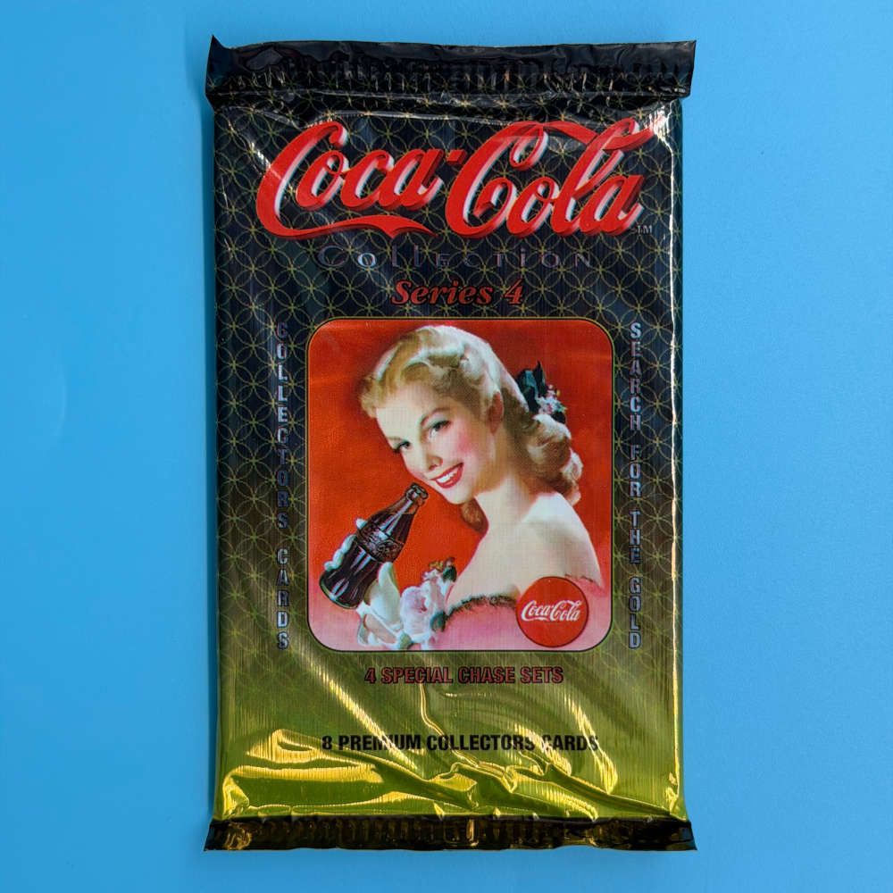 Coca-Cola Series 4 Collector Cards Single Packet - Collect-A-Card (1995 ...