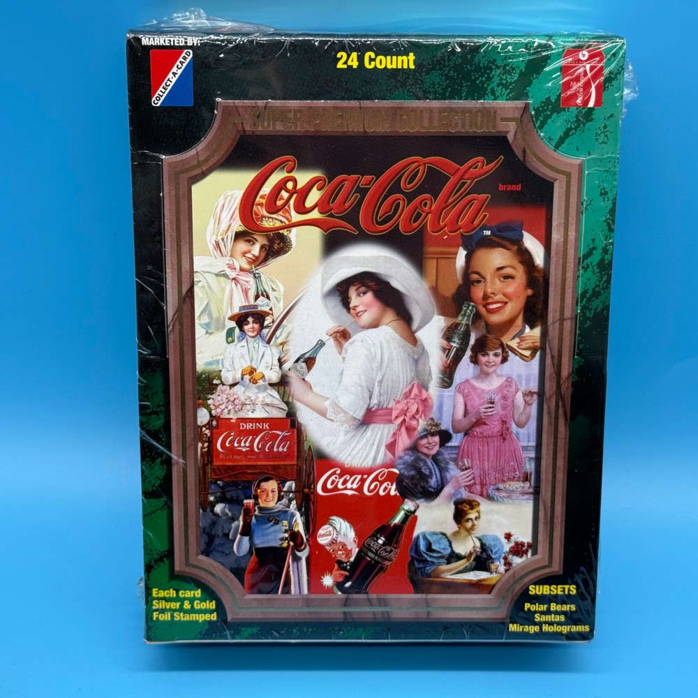 Coca Cola Super Premium Collection Box – Collect-A-Card (1995 ...