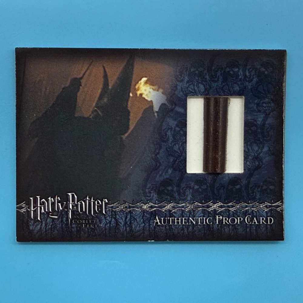 Harry Potter and the Goblet of Fire Authentic Prop Card: Death Eater ...