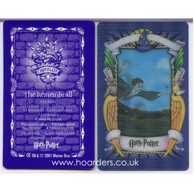 Harry Potter Chocolate Frog Card – The Remembrall – Warner Bros. (2001 ...