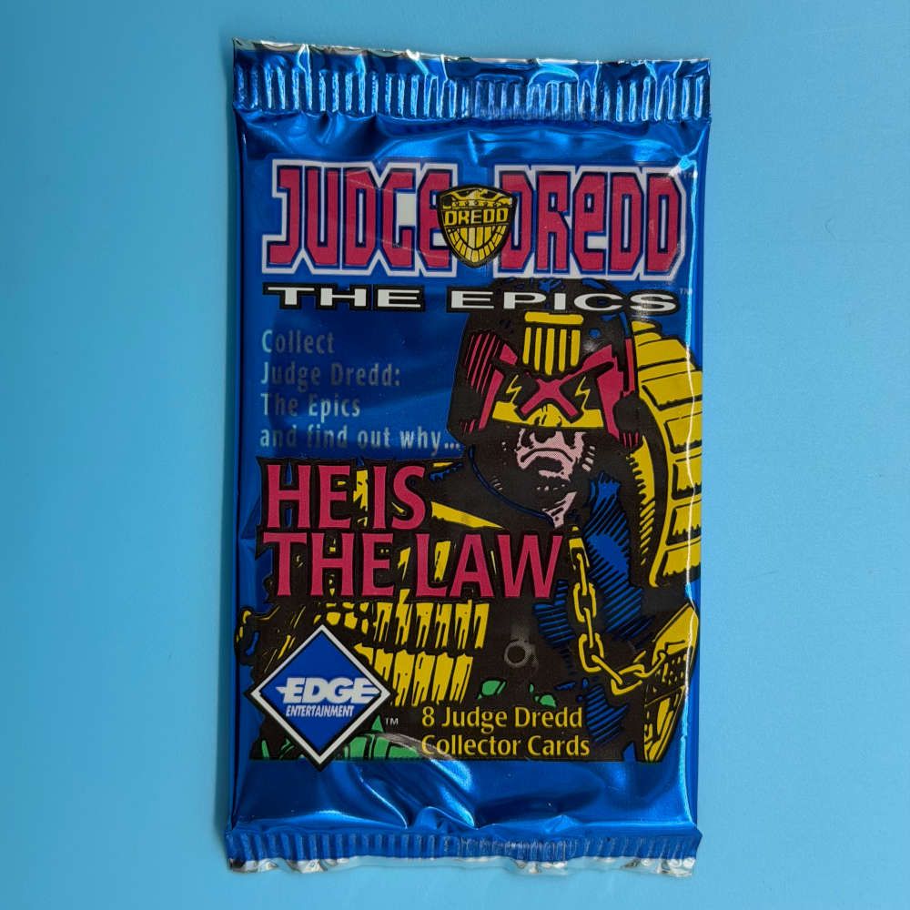 Judge Dredd The Epics Trading Cards Packet – Edge Entertainment (1995 ...
