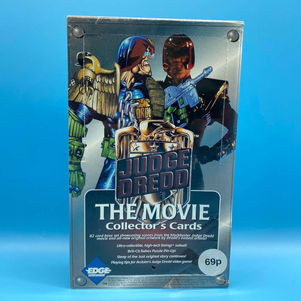 Judge Dredd The Movie Collector’s Cards Box – Edge (1995) | Hoarders ...