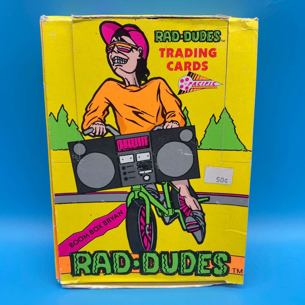 Rad Dudes Trading Cards Box – Pacific (1990) | Hoarders | Collectables ...