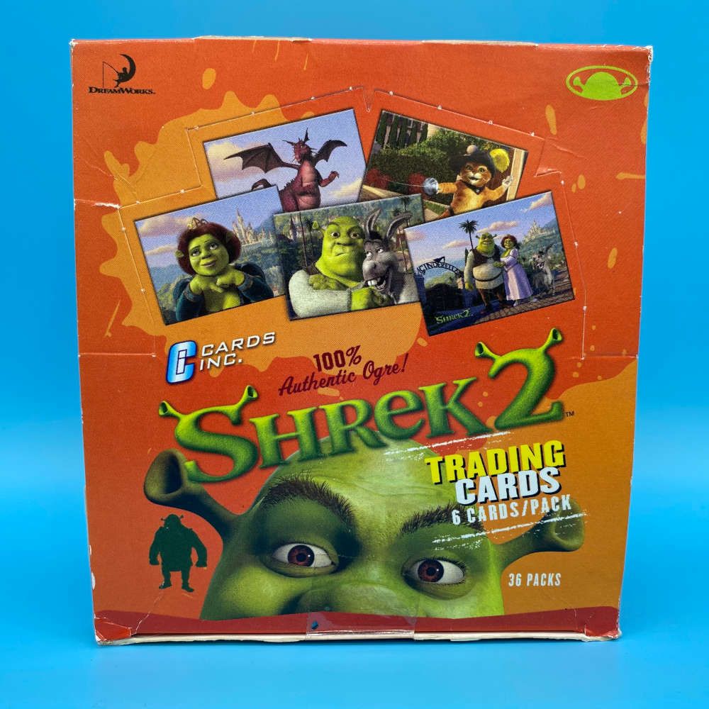 Shrek 2 Trading Cards Box – Cards Inc (2004) | Hoarders | Collectables ...