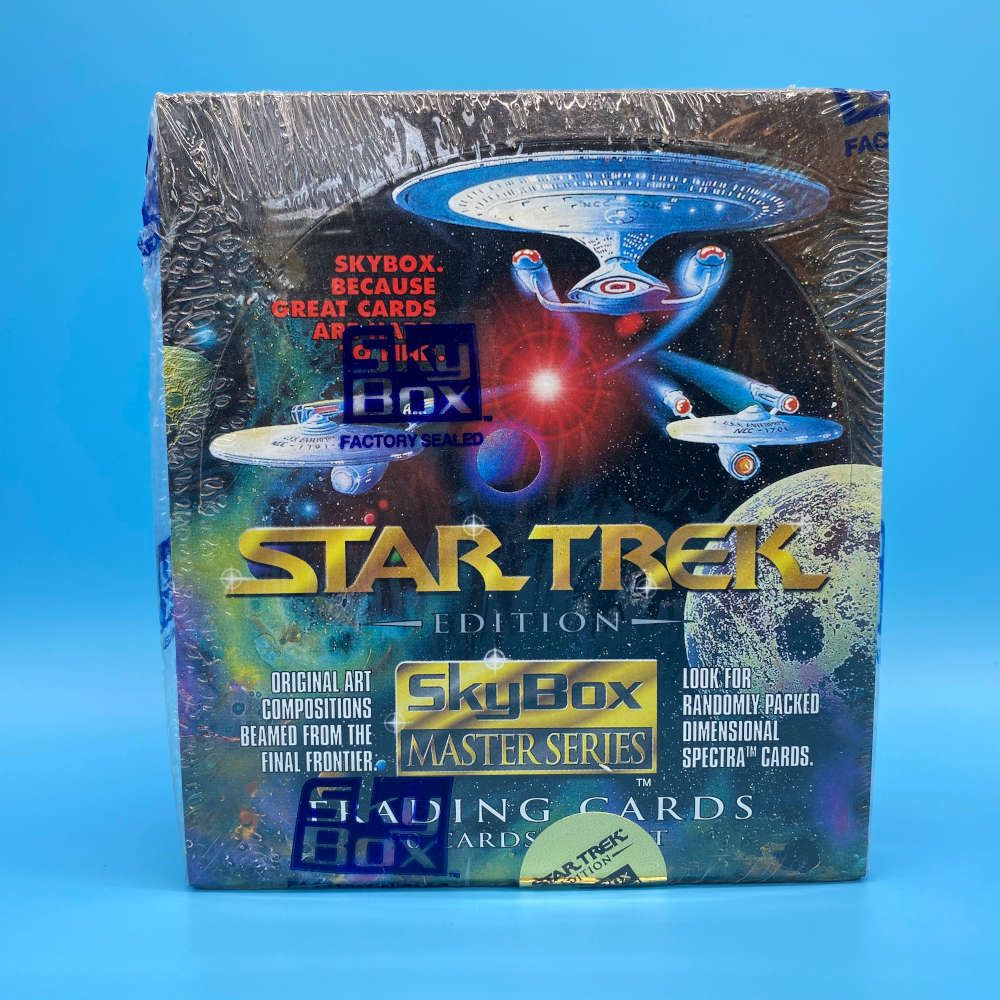 Star Trek Master Series Trading Cards Box – SkyBox (1993) | Hoarders ...