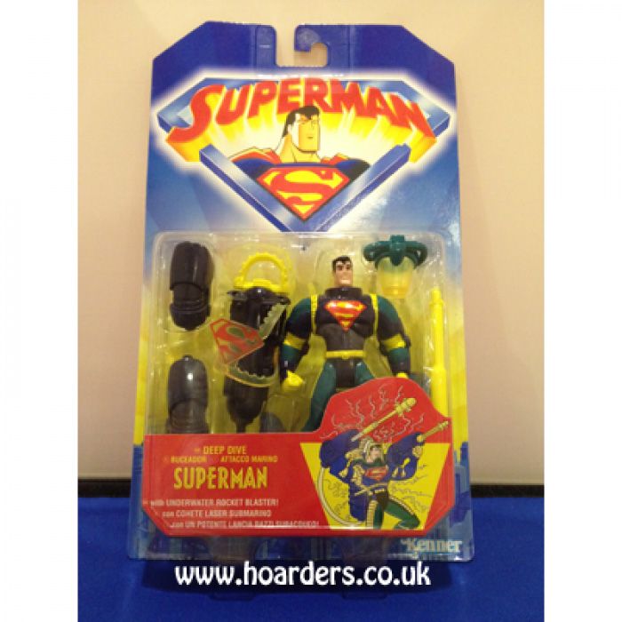 Superman – Deep Dive Superman Action Figure – Kenner (1996) | Hoarders ...