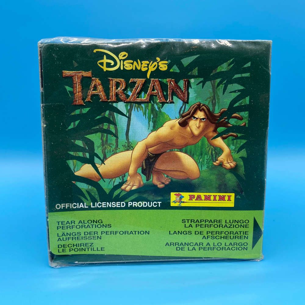 Tarzan Stickers Box – Panini | Hoarders | Collectables Store | Est. 1999