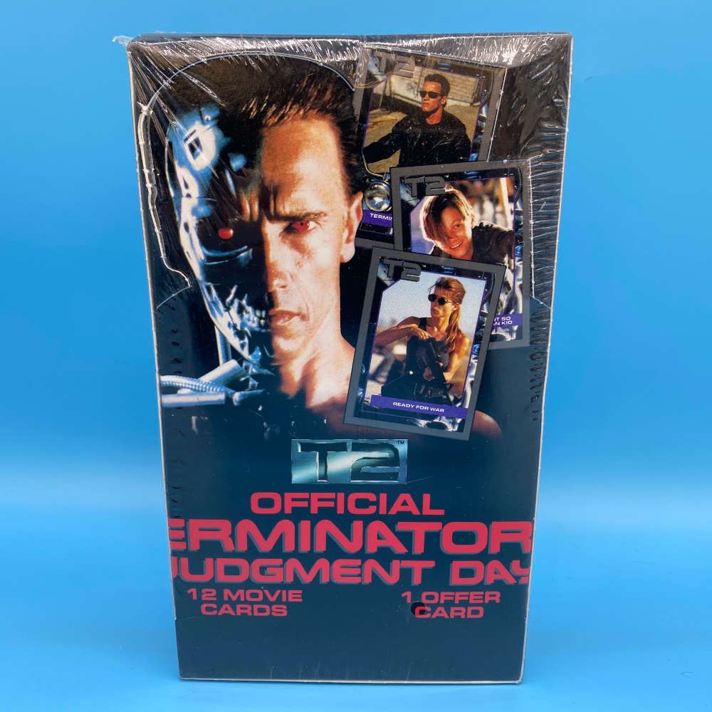 Terminator 2: Judgment Day Trading Cards Box – Impel (1991) | Hoarders ...