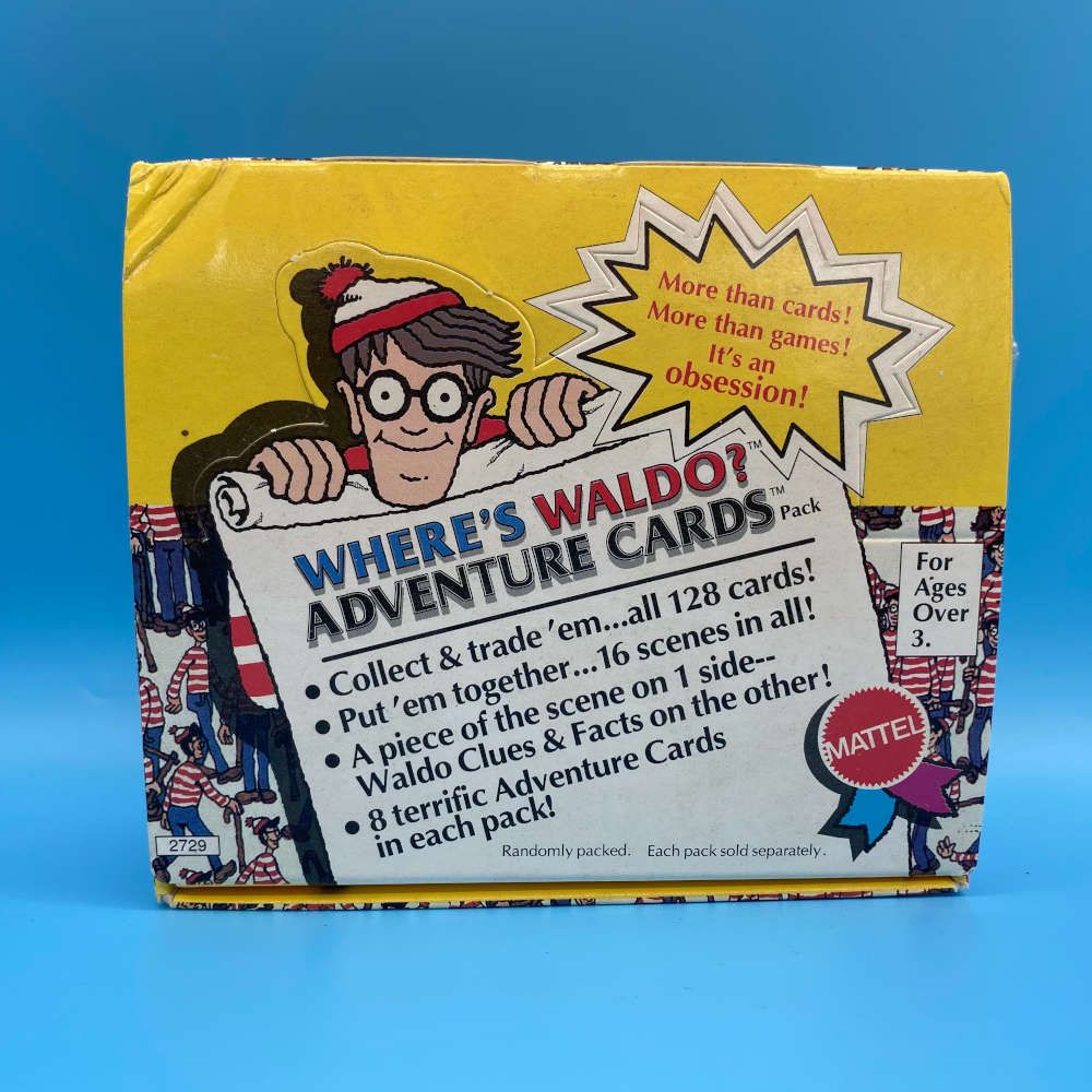 Where's Waldo? Adventure Cards Box – Mattel (1991) | Hoarders ...