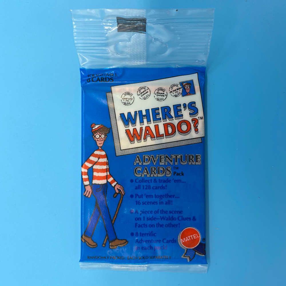 Where’s Waldo? Adventure Cards Single Packet – Mattel (1991) | Hoarders ...